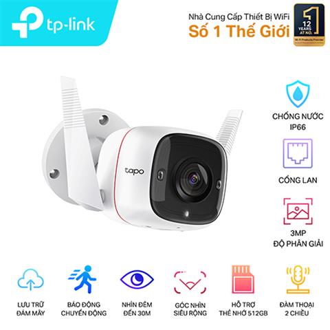 Camera IP Ngoài Trời TP-Link Tapo TC65 - ViettelStore.vn